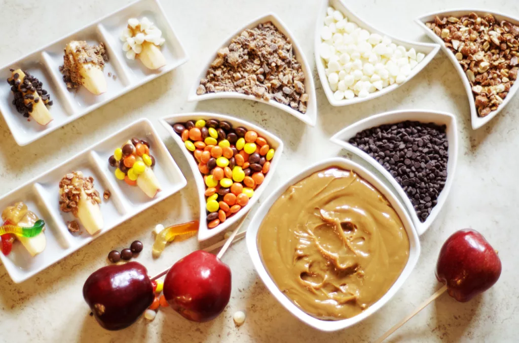 Homemade Crab Apple Toffee Apples - Prepare and Serve