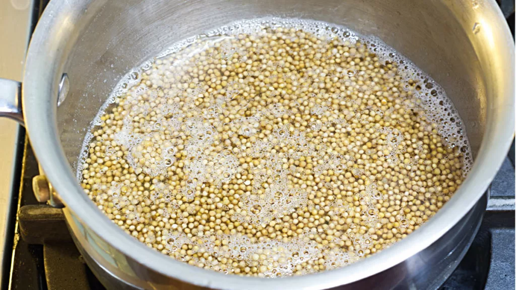 Pickled Mustard Seeds - Prepare and Serve