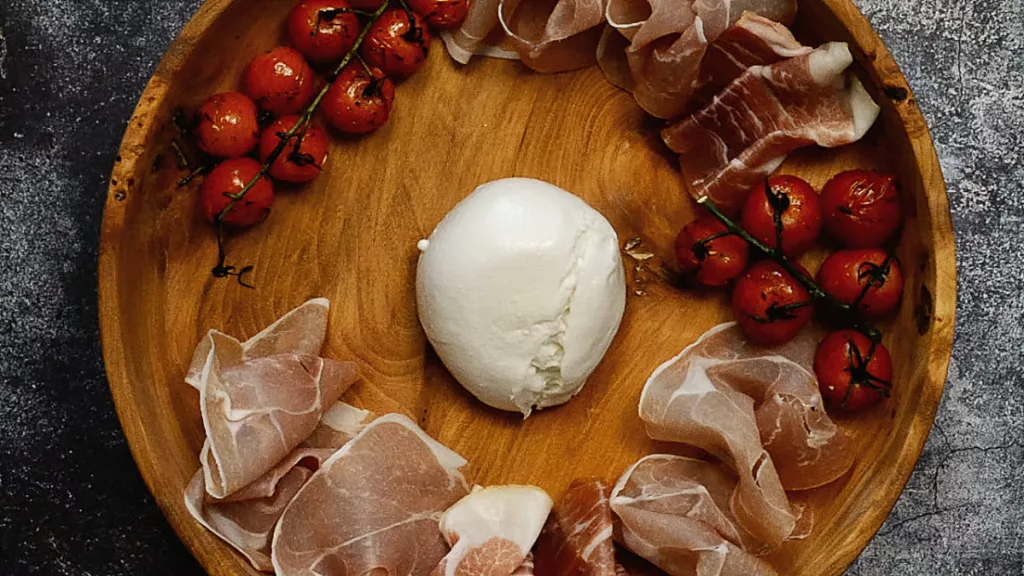 How to Make Burrata & Prosciutto with Grilled Peaches - Prepare and Serve