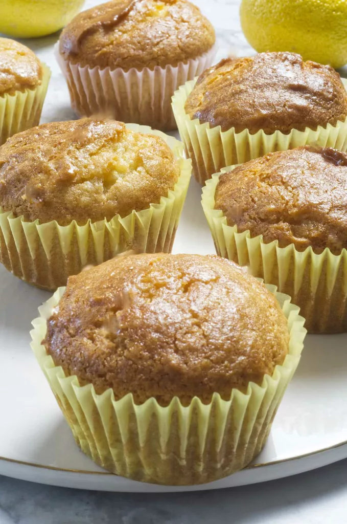 Easy to Make Lemon Drizzle Muffins - Prepare and Serve
