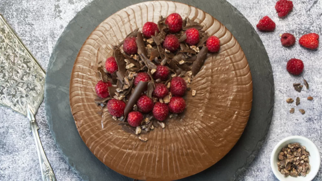 Simply Indulgent Chocolate Raspberry Tart - Prepare and Serve