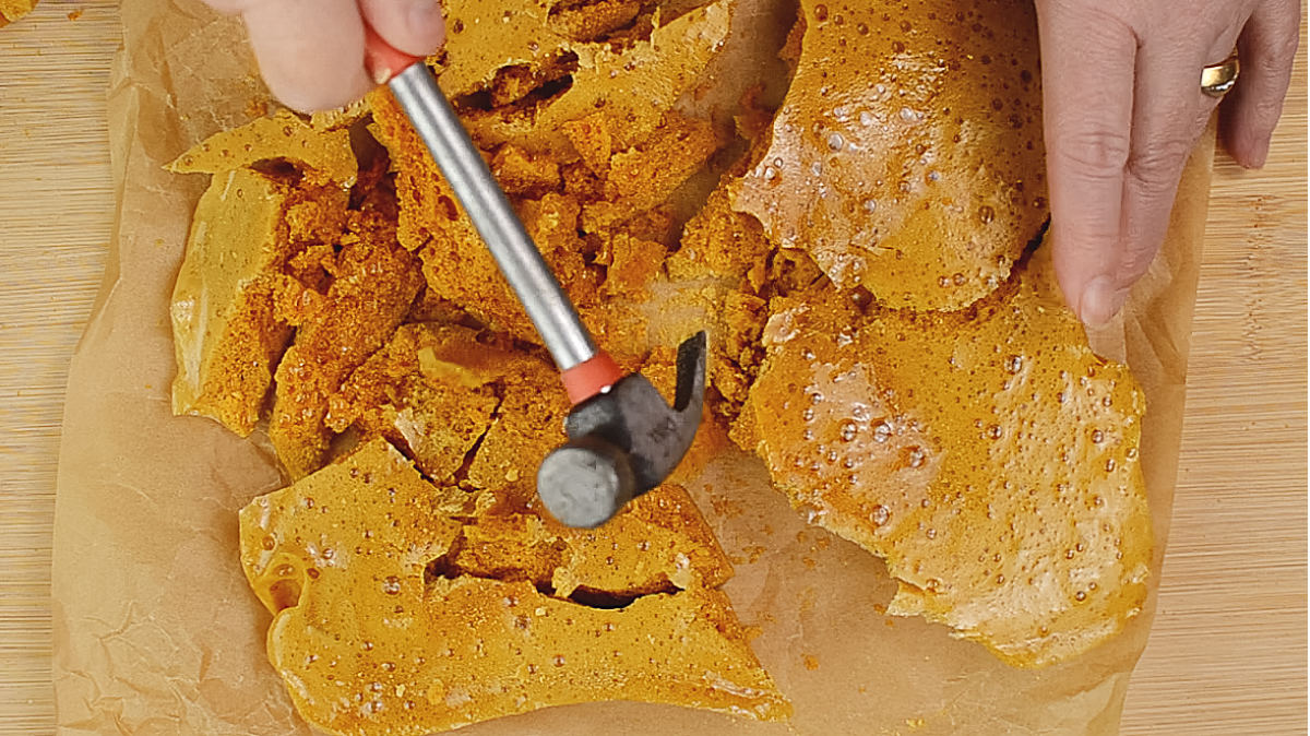 Authentic Yellowman (Northern Irish Honeycomb) - Prepare and Serve