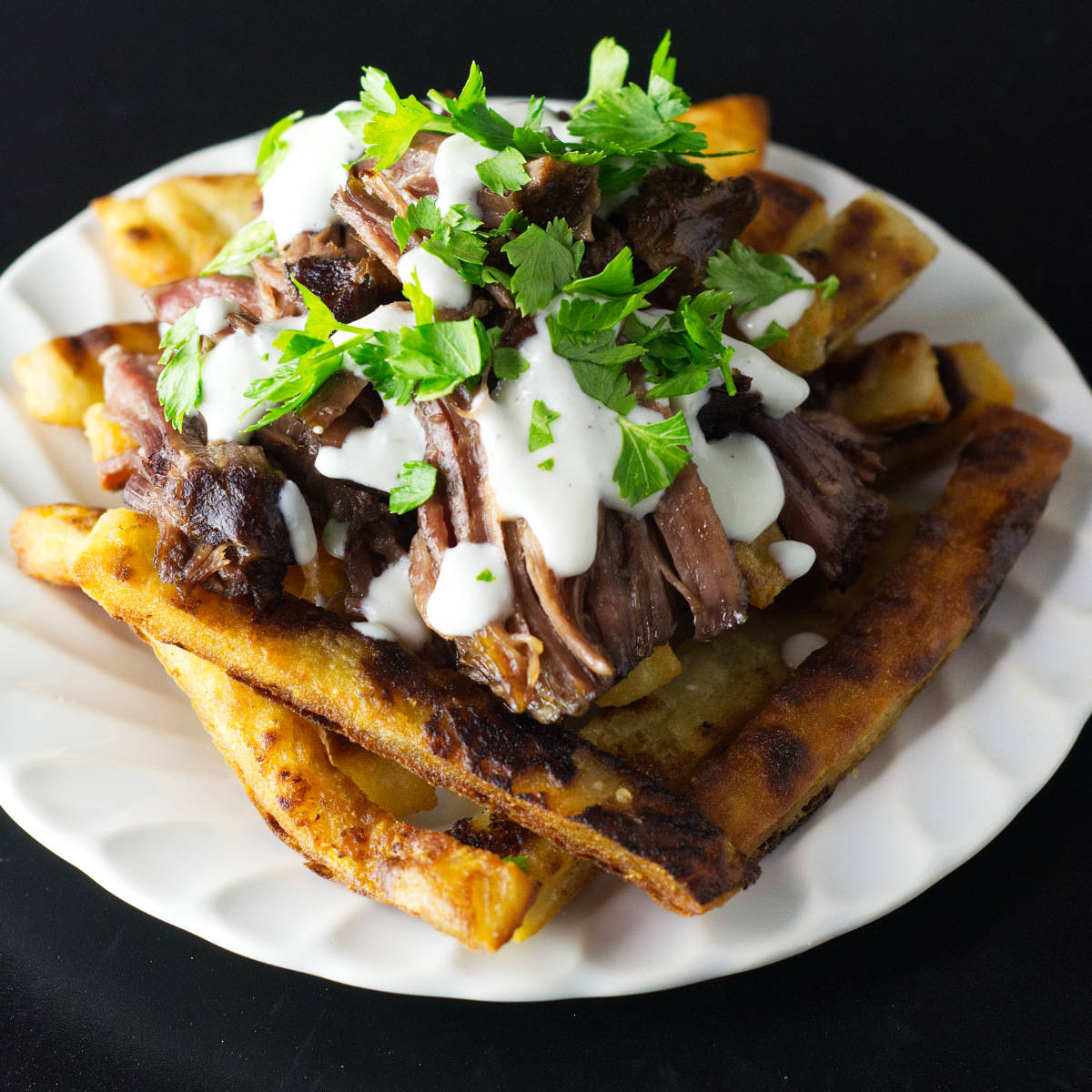 Potato Farl Fries - Prepare and Serve